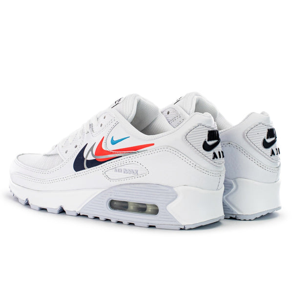 Nike Air Max 90 FJ4223-100 - weiss-dunkelblau-rot – Brooklyn Footwear x ...