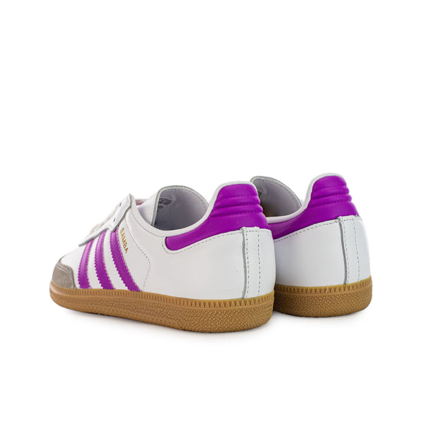 Adidas Samba OG Junior IH2873 - weiss-pink-gum – Brooklyn Footwear x ...