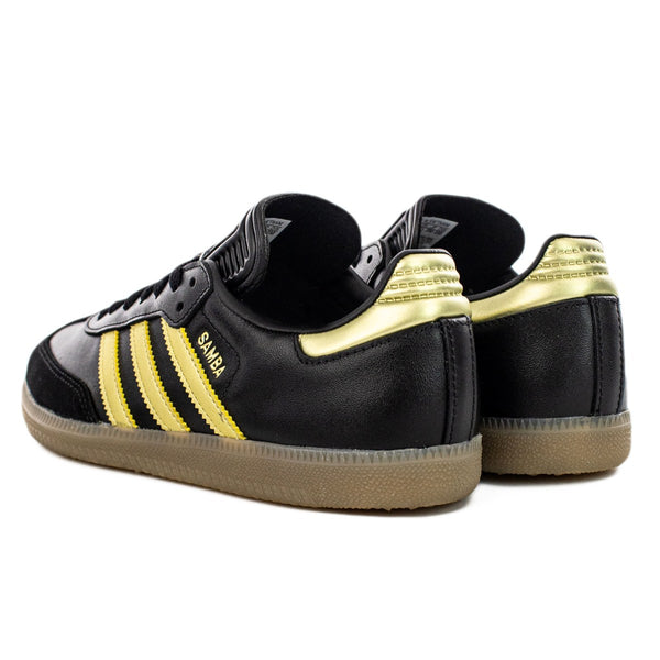 Adidas Samba Messi IH8159 - schwarz-gold-gum – Brooklyn Footwear x Fashion