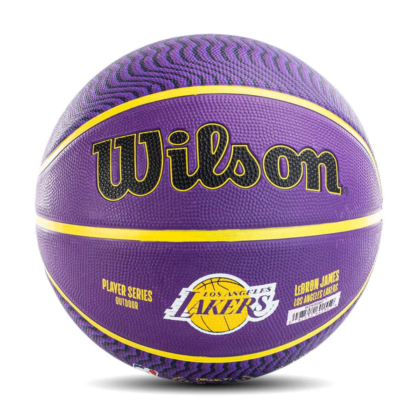 Wilson NBA Player Icon Outdoor Basketball Lebron James Los Angeles Lak ...