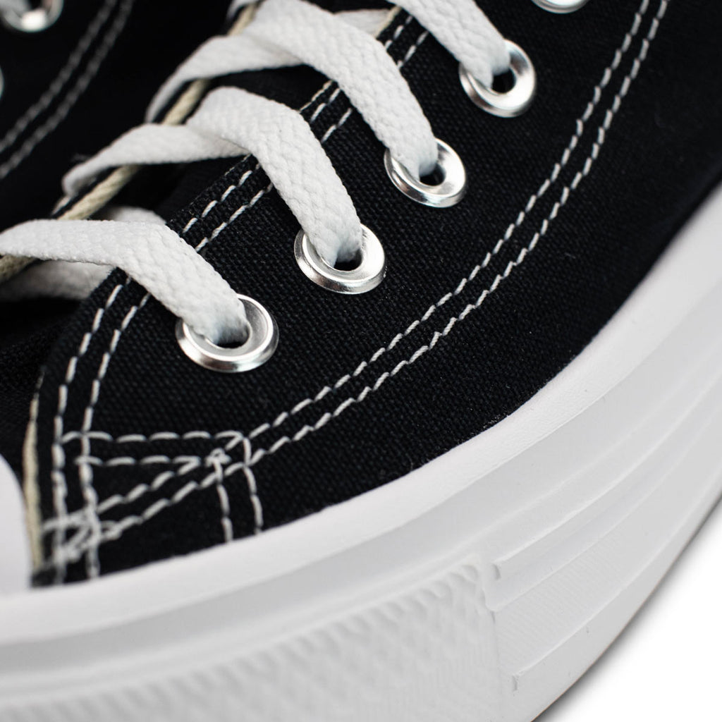 Converse Chuck Taylor All Star Move Canvas Platform 568497C - schwarz ...