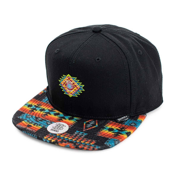 Djinns Aztek Crown 6 Panel Snapback Cap 1003717 - schwarz – Brooklyn ...
