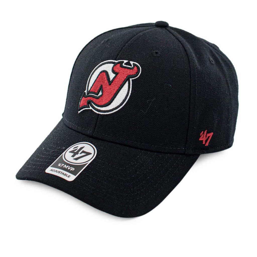 47 Brand New Jersey Devils NHL MVP Cap H-MVP11WBV-BK-OSF - schwarz-rot ...